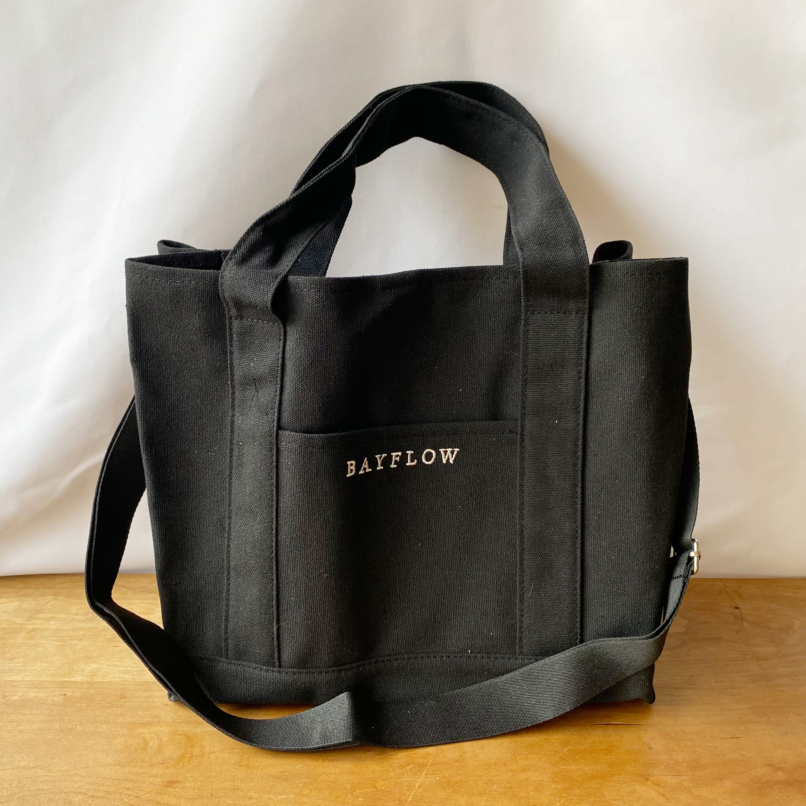BAYFLOW 収納5ポケット LOGO TOTE BAG BOOK BIG